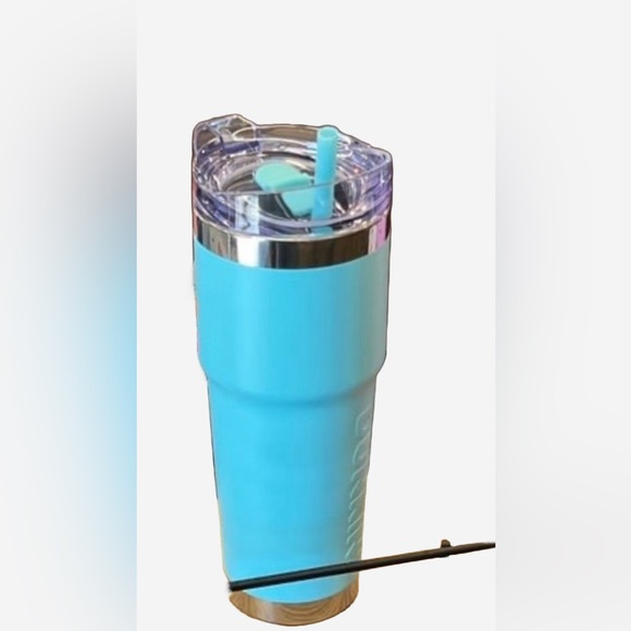 Dunkin | Kitchen | Dunkin Donuts 224 32oz Tiffany Blue Summer Insulated ...